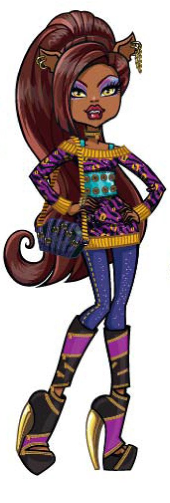 Babado Fantasma : Clawdeen wolf