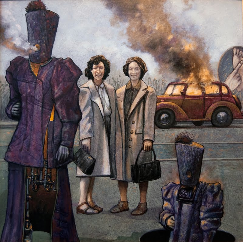 The Glass Walking-Stick: Bill Stoneham artwork