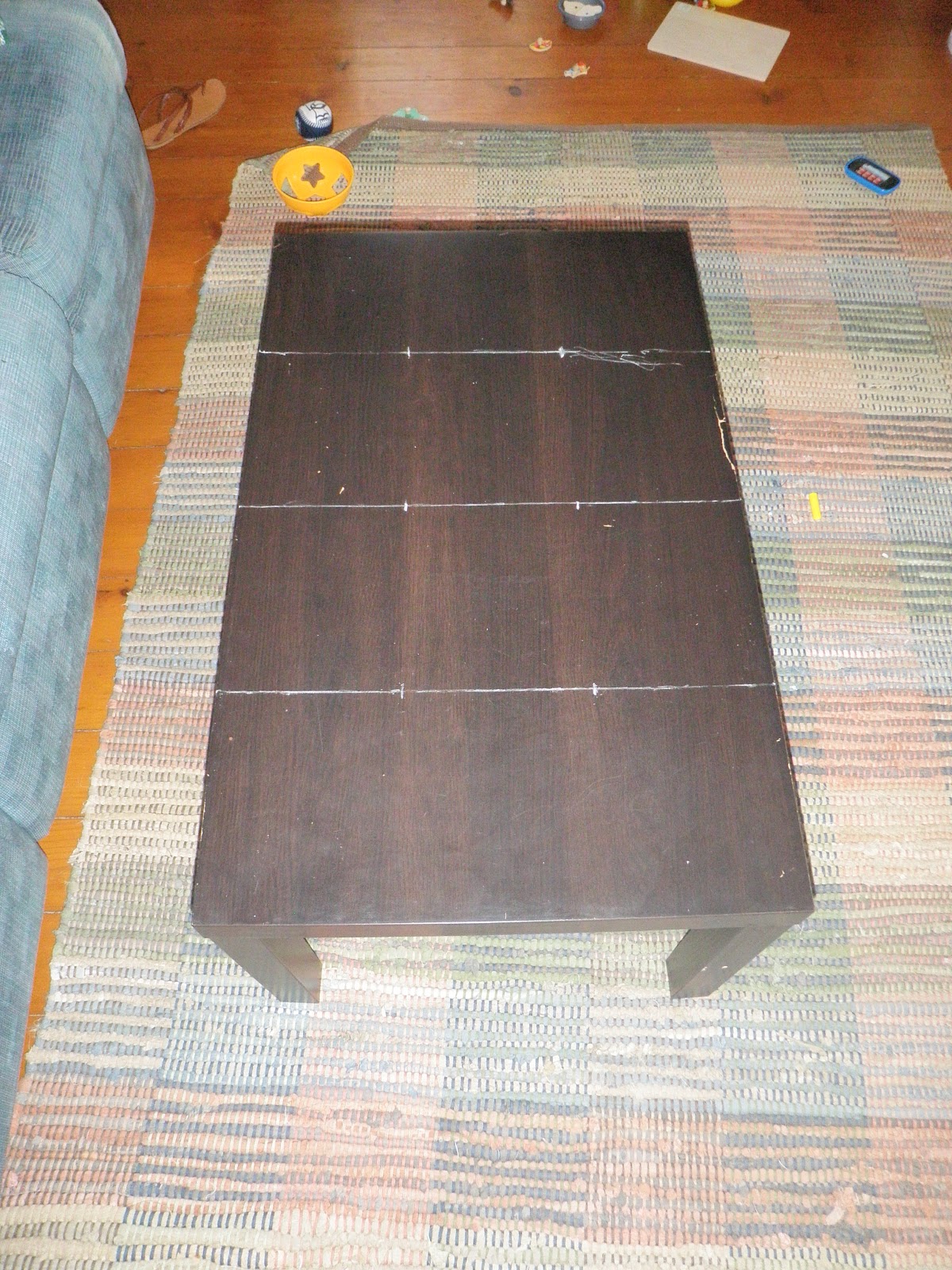 Life's Little Patterns: Coffee Table Makeover