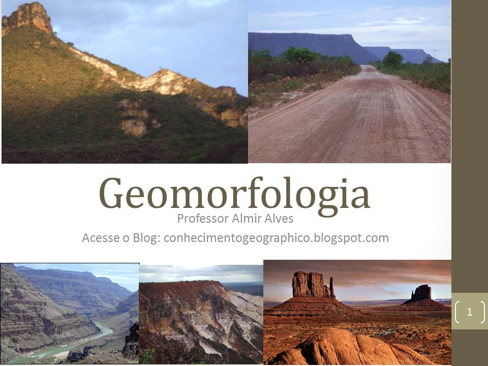 Conhecimento Geográphico: Geomorfologia Parte 1