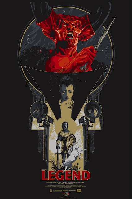 The Geeky Nerfherder: Movie Poster Art: Legend (1985)