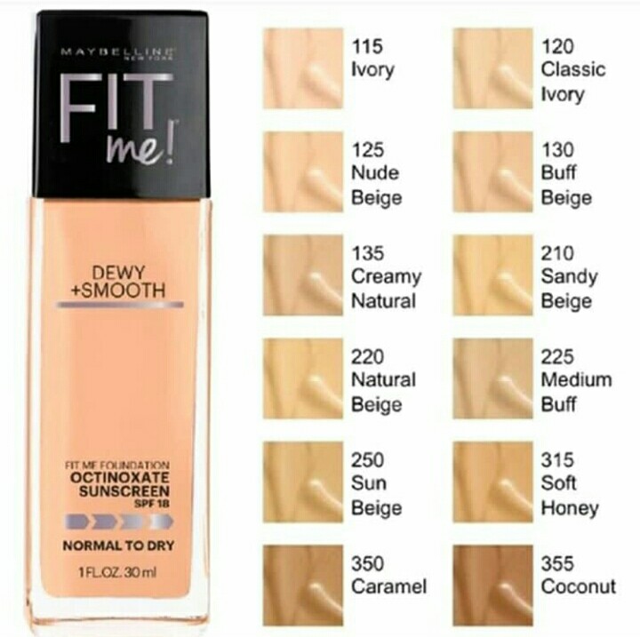 Review Foundation Maybelline Fit Me (Shade 125 Nude Beige) - Eny Richa ...