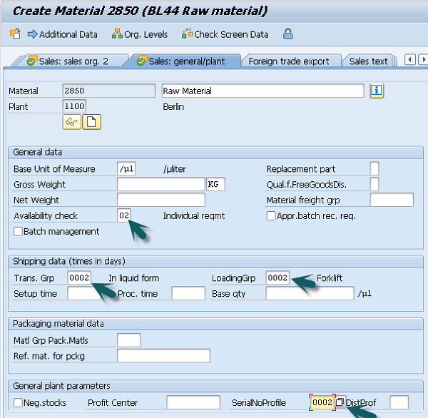 SAP SD - Membuat Material Master Data untuk Sales View