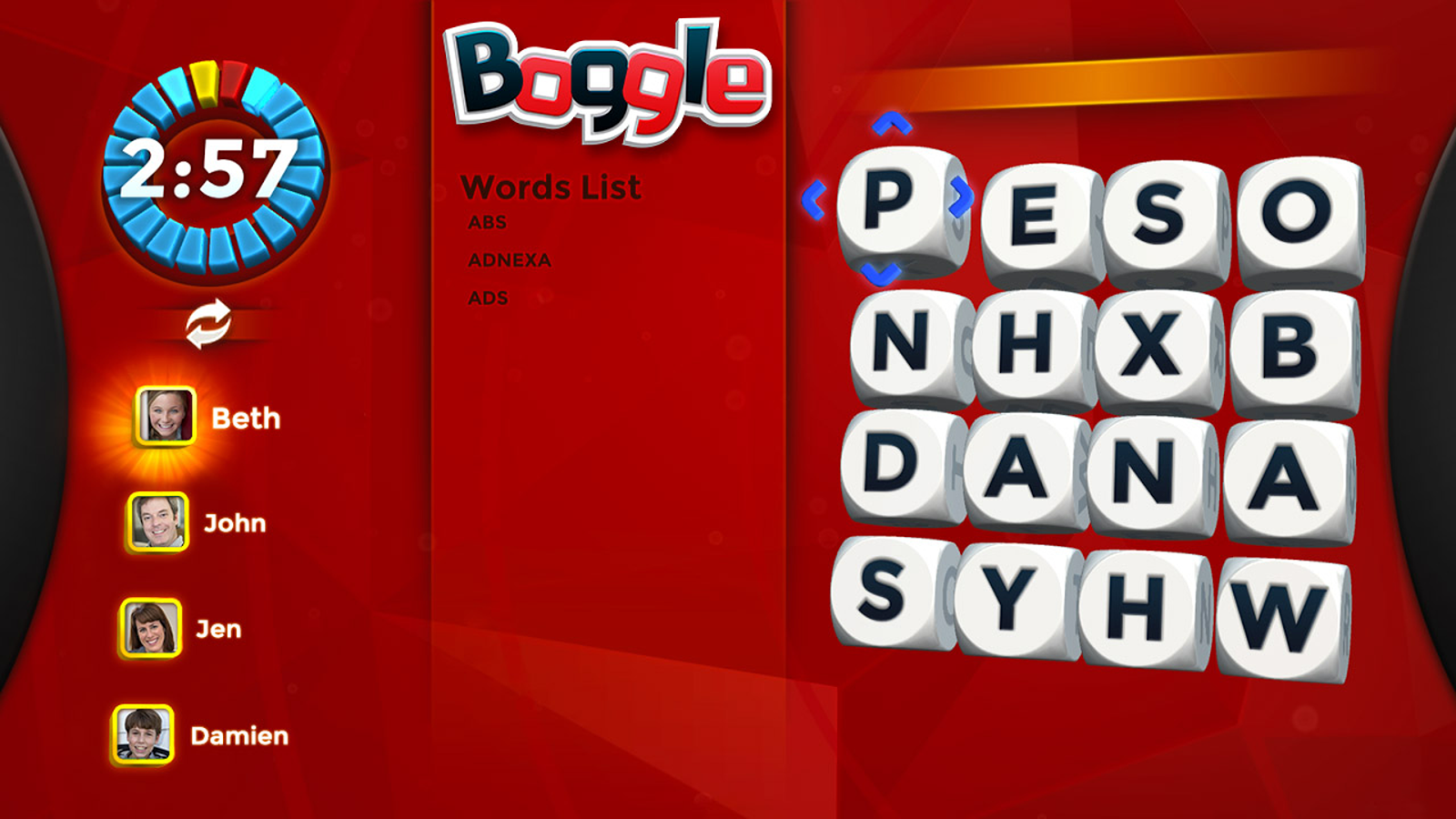 GadPlayers: Boggle