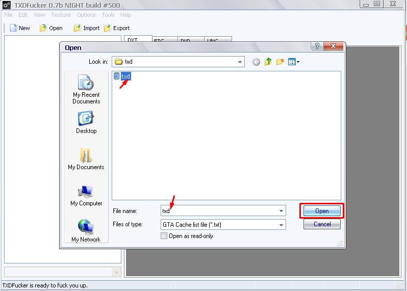 Cara Import TXD GTA SA - DANERAYAGAMING