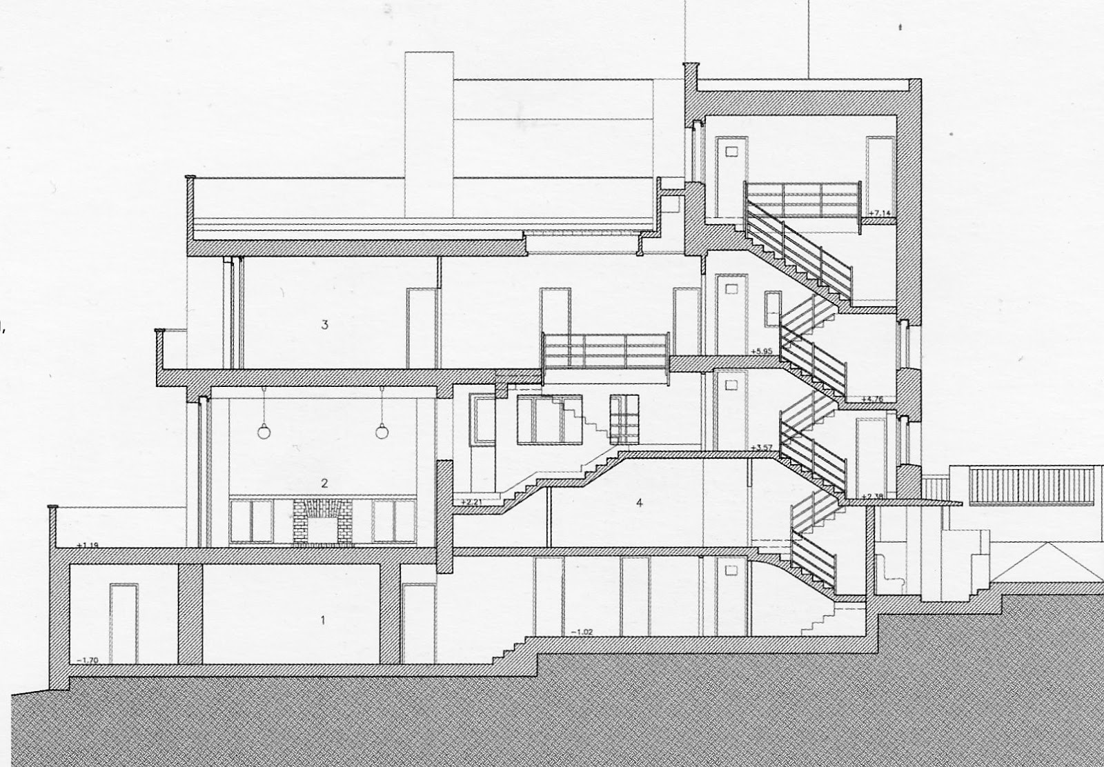 Villa Müller Adolf Loos | Architecture plan, Architecture model, Facade ...