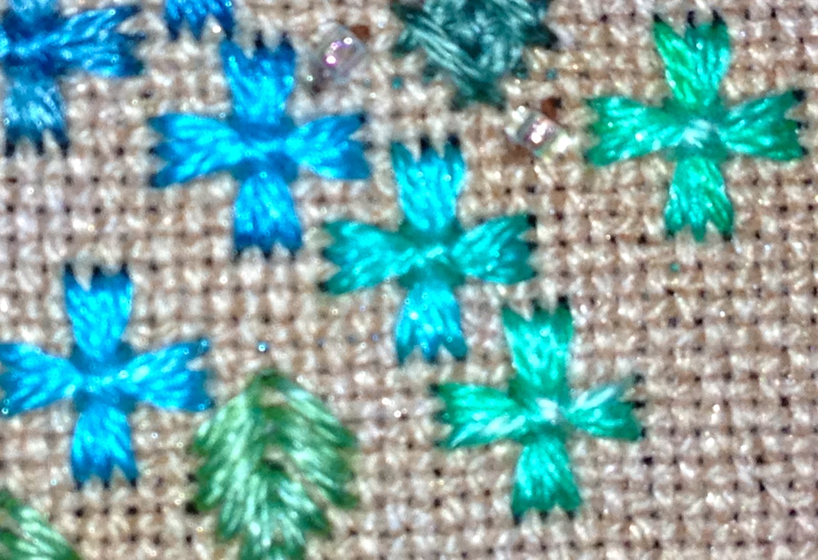 Kim's Stitching Blog: Tree of Stitches - Finished!