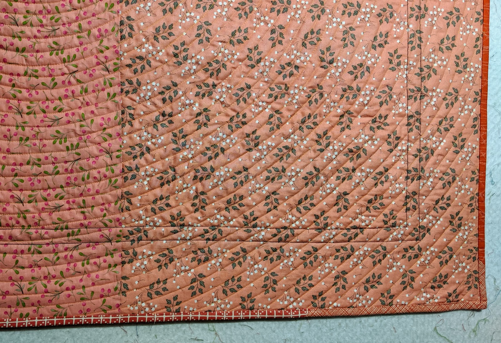 Fret Not Yourself: Chinese Coins with Spirals Quilt