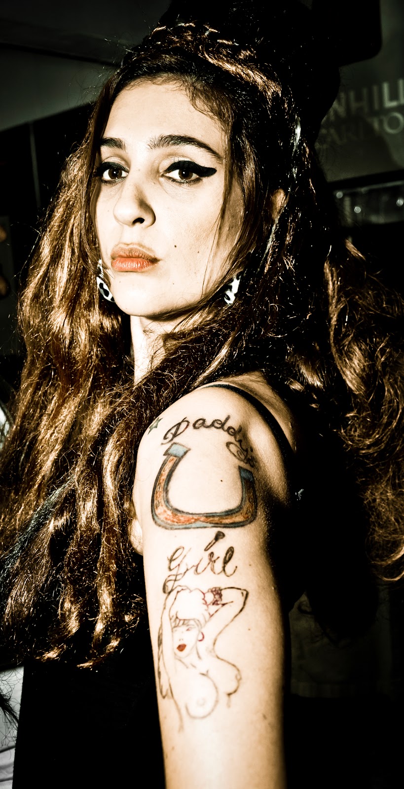 Shelly Simon as Amy Winehouse