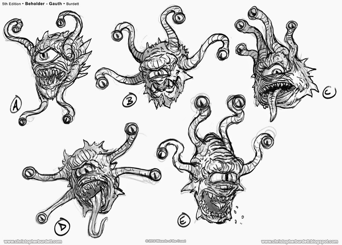 The DOODLES, DESIGNS, and aRT of CHRISTOPHER BURDETT: Dungeon & Dragons ...