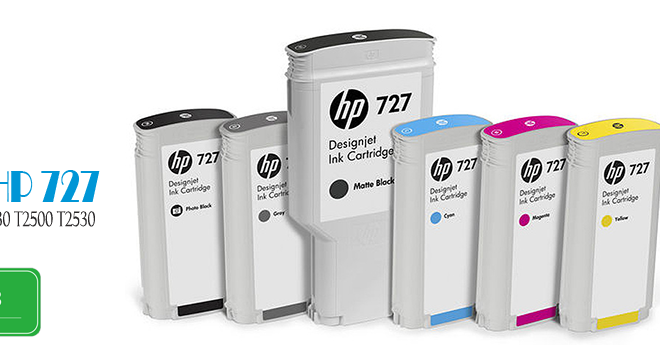 Jual Tinta Plotter HP 727 HP Designjet T930 T920 T1500 T1530 T2500 ...