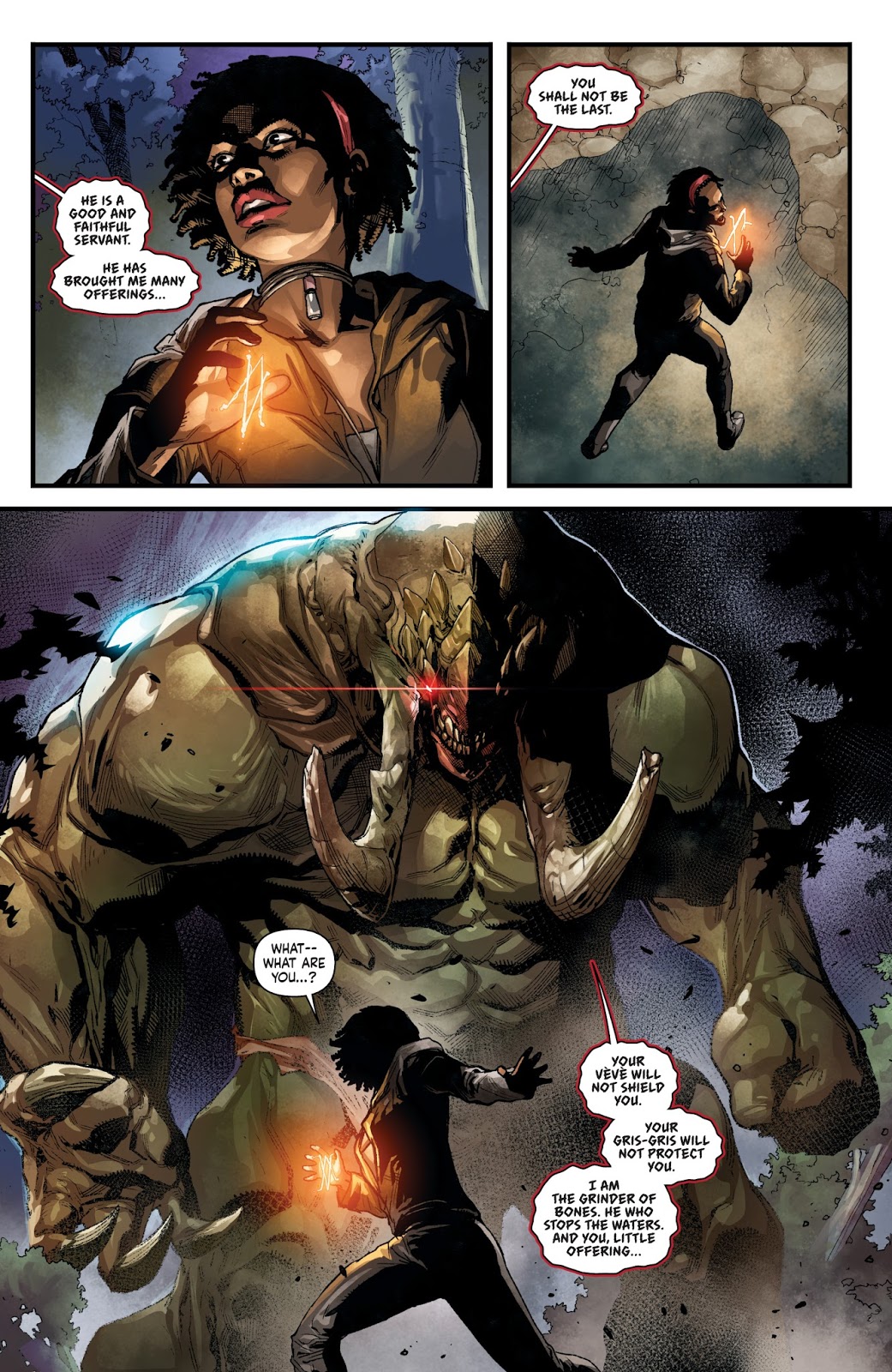 Stephen Segovia art in SHADOWMAN #1