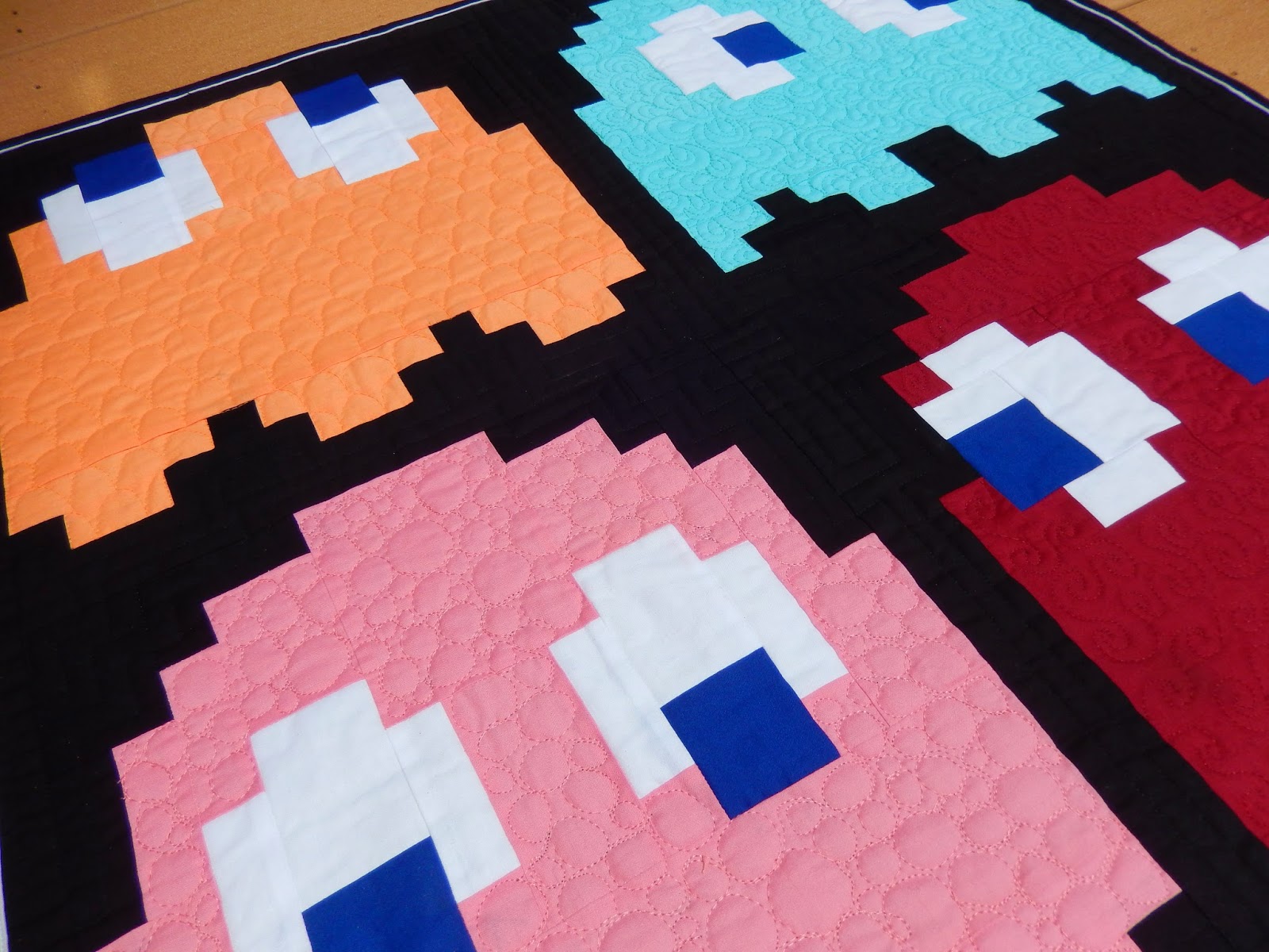 Quilting Mod : Pac Man Quilt