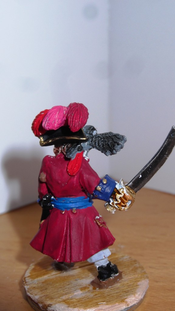 Fencing Frog: Challenge entry 'Nautical' from AdamC - 'Captain John Silver'