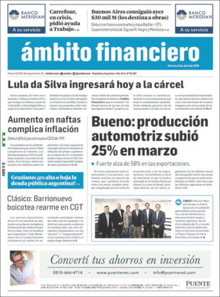 NEWSPAPERS: LATIN AMERICA (6TH APRIL 2018) | ONLY FOR ONLINE MEMBERS ...