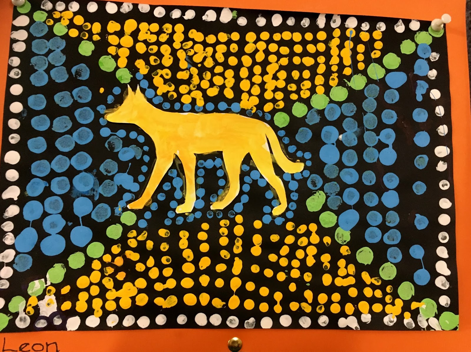 Art with Mrs Baker: Aboriginal Dingo Art