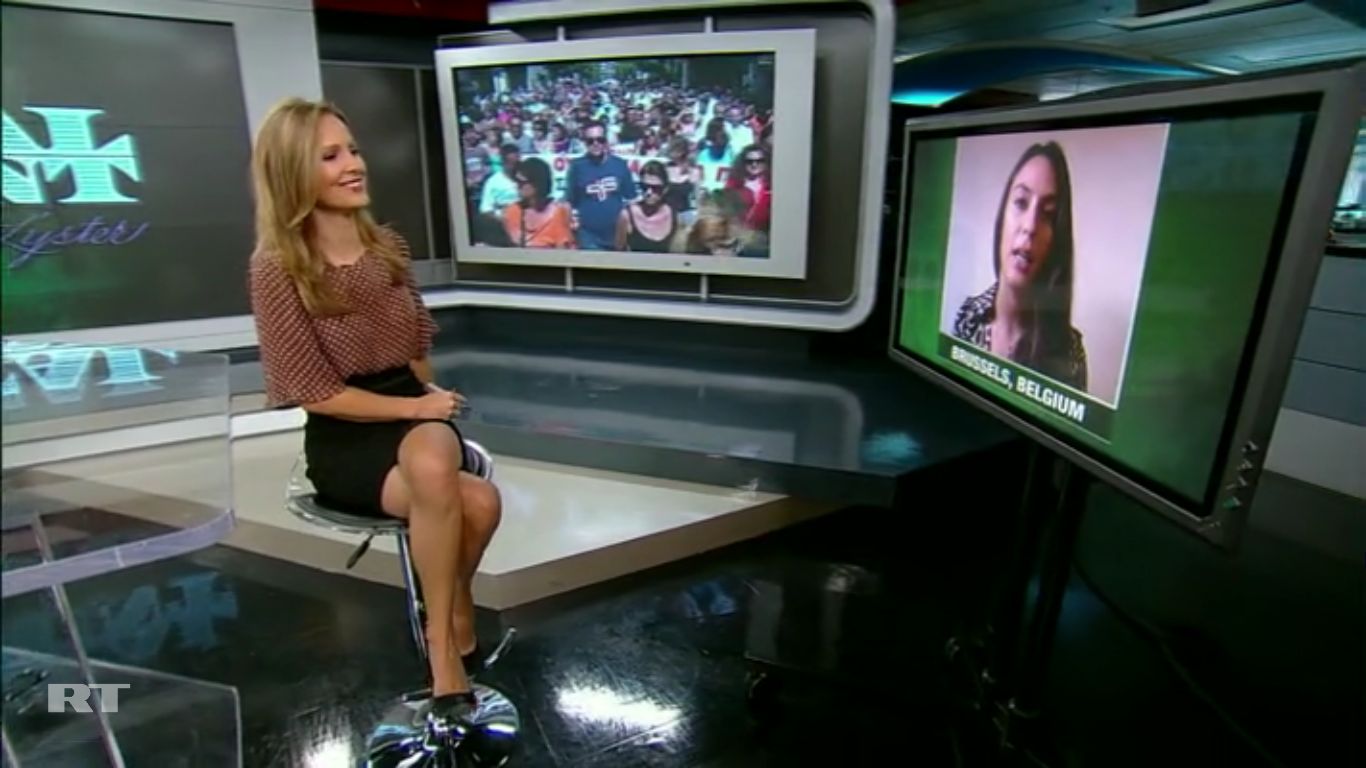 Lauren Lyster of Yahoo Finance Pictures and Video of Legs: Lauren ...