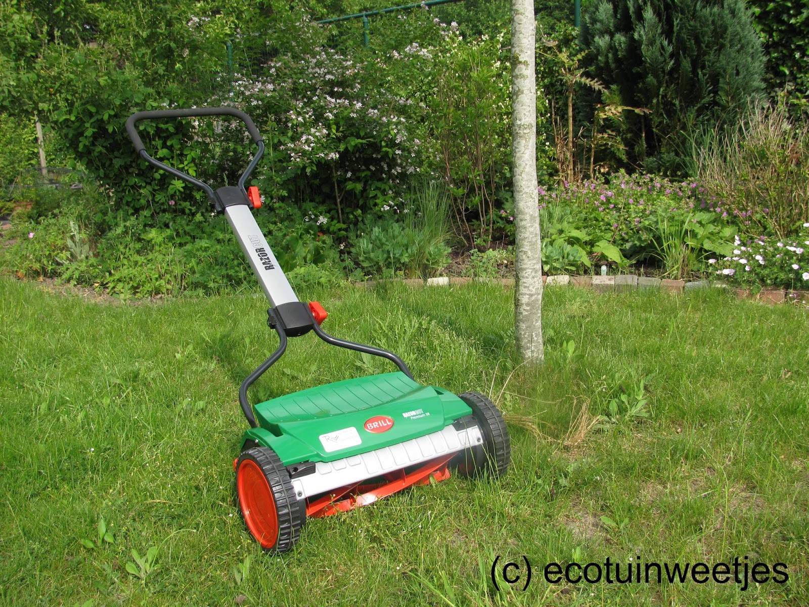 Ecotuinweetjes: Ecologische grasmaaier
