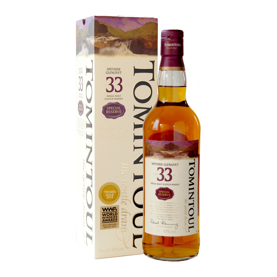 Best Shot Whisky Reviews : Tomintoul 33 Years Review