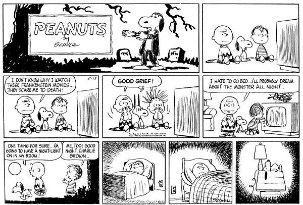 Peanuts Comics Halloween