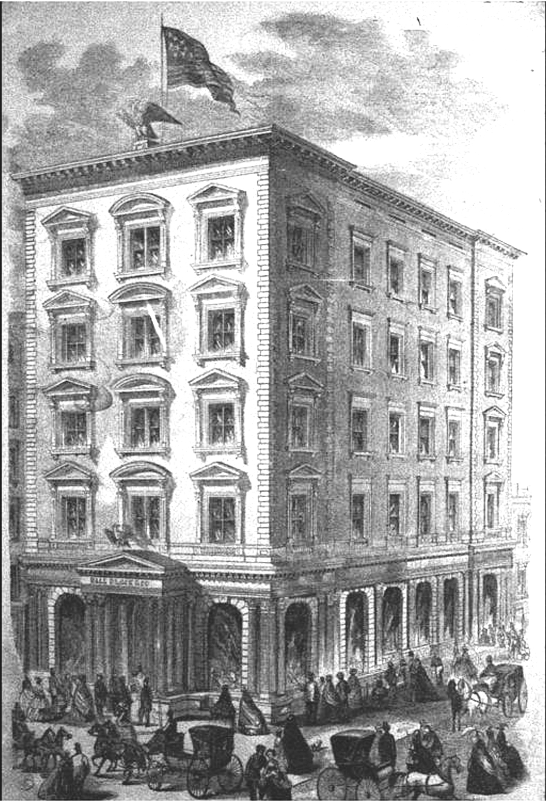 Daytonian in Manhattan: The 1860 Ball, Black & Co. Building -- 565 Broadway