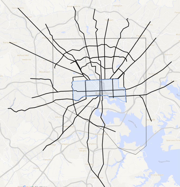 Community Architect Daily: Baltimore Mobility Corridors