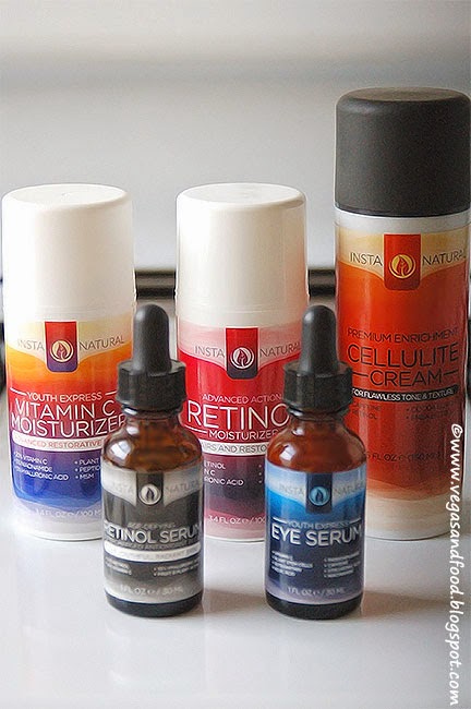 Insta Natural retinol lotion, serum, eye serum, and cellulite cream ...