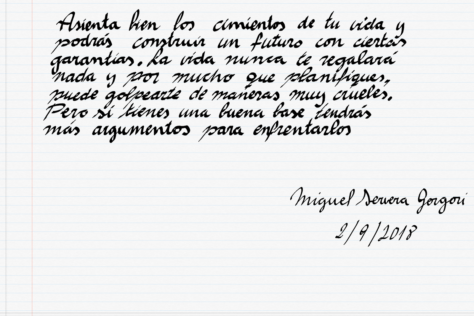 Cimentar bien tu vida, para construirla fuerte