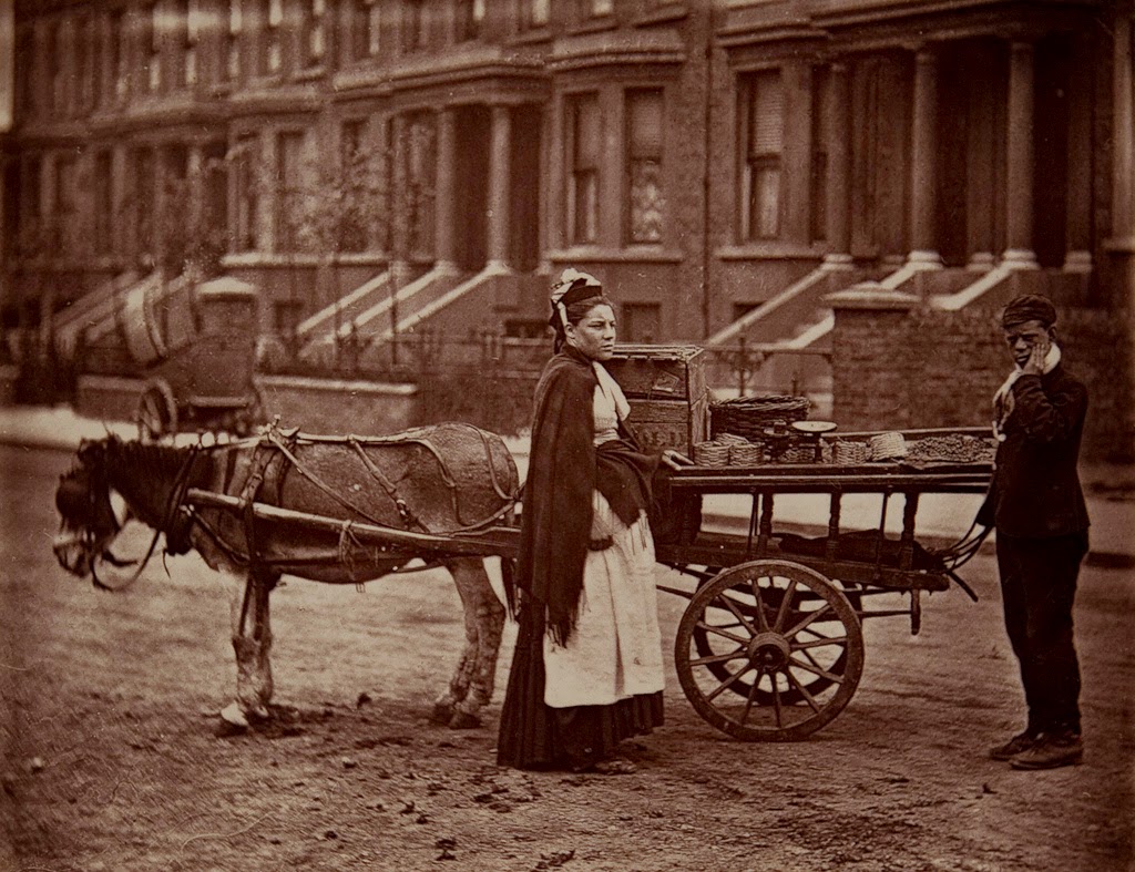 Street Life in London, ca. 1870s ~ vintage everyday