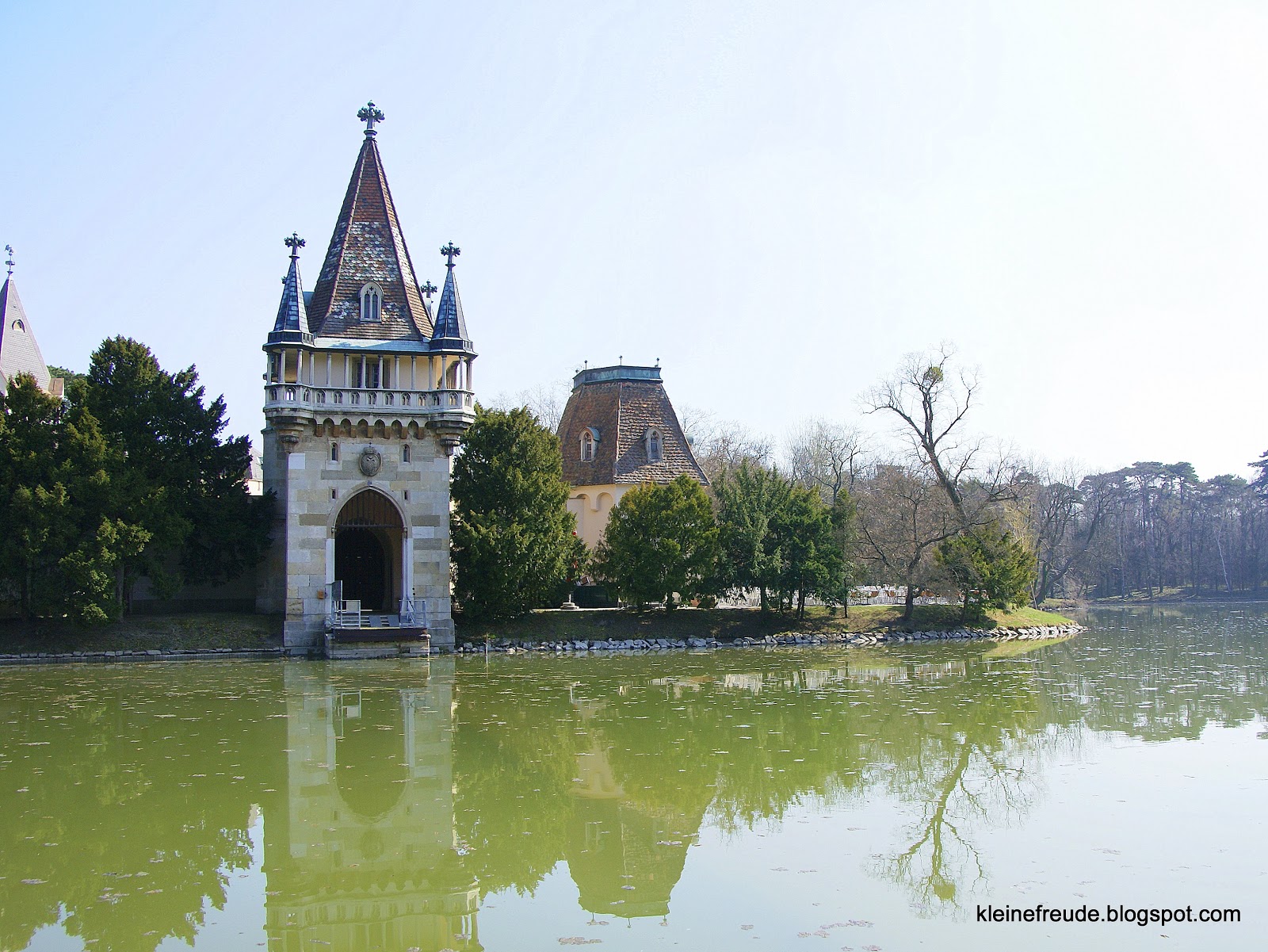 Schlosspark Laxenburg: Sie konnten zusammen nicht kommen...