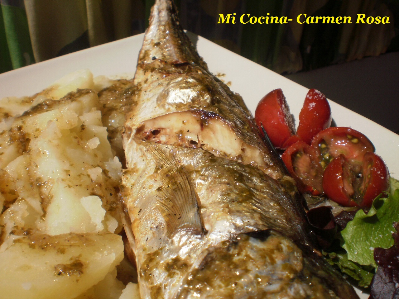 JUREL AL HORNO | Mi Cocina