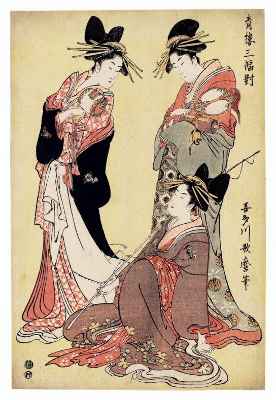 Japankonst: Kitagawa Utamaro