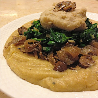 livin' life like a (vegan)boss: Super Glam-Glam Vegan Dinner: Polenta ...