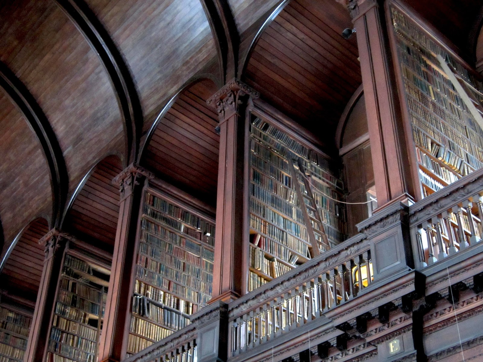 the art of construction: The Long Room, Trinity College, Dublin