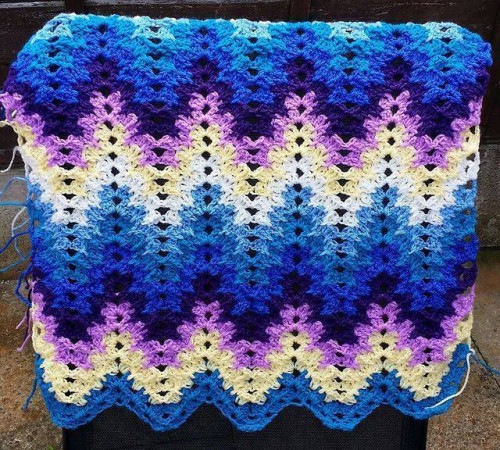 Beautiful Skills - Crochet Knitting Quilting : Grandma Spiked My Ripple ...