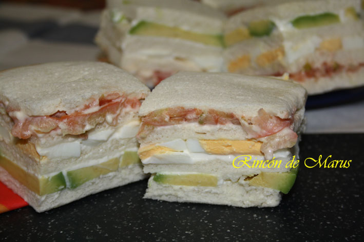 RINCÓN DE MARUS: SANDWICHES TRIPLES PERUANOS
