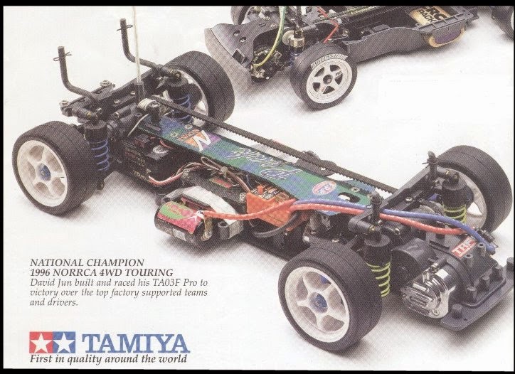 Tamiya TA03 F Pro David Jun - Tartara RC automodelismo elétrico - Rádio controle como hobby e ...