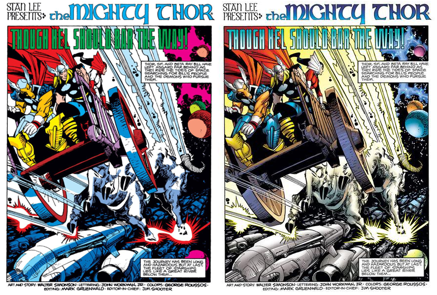 Is there a difference between the “Thor Visionaries: Walter Simonson ...
