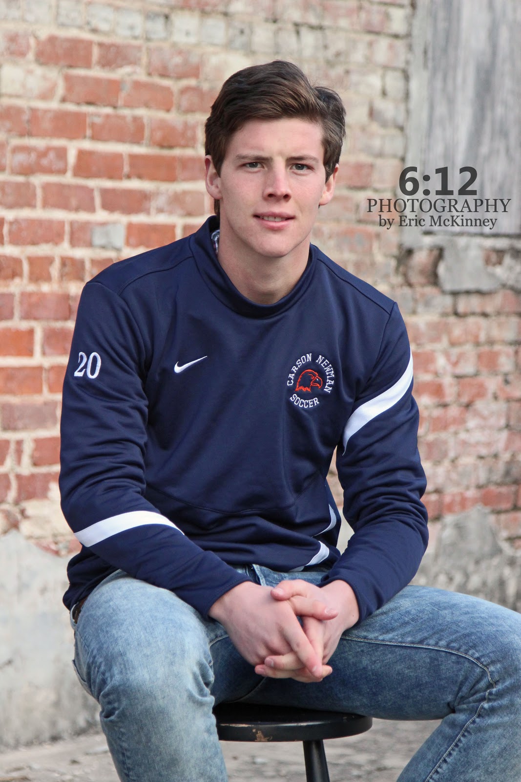 6:12 Photography by Eric McKinney: Athletic Portraits: Trystan D.- Set 2