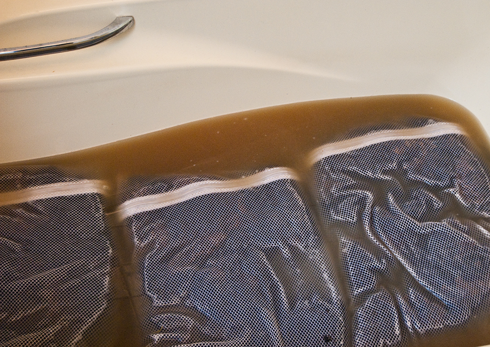 Stitchin' Bints: Scouring fleece