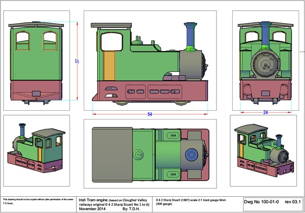 Model Engine Works: Sharp Stewart 0 4 2