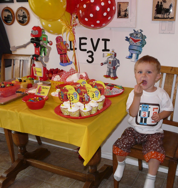 Fun Fabrication: "Robot Birthday Party"