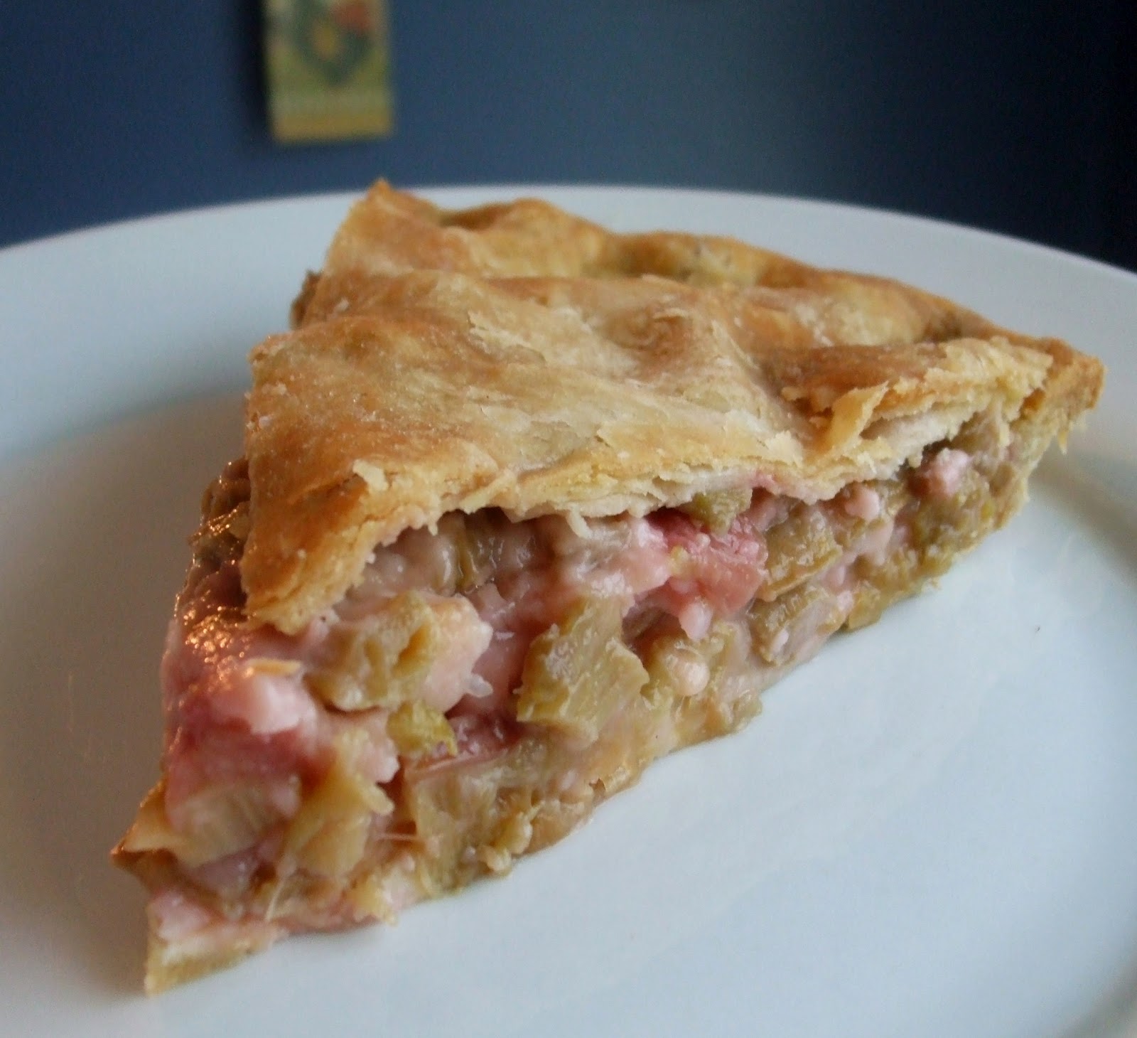 The Woodchuck Vegan: Rhubarb Pie