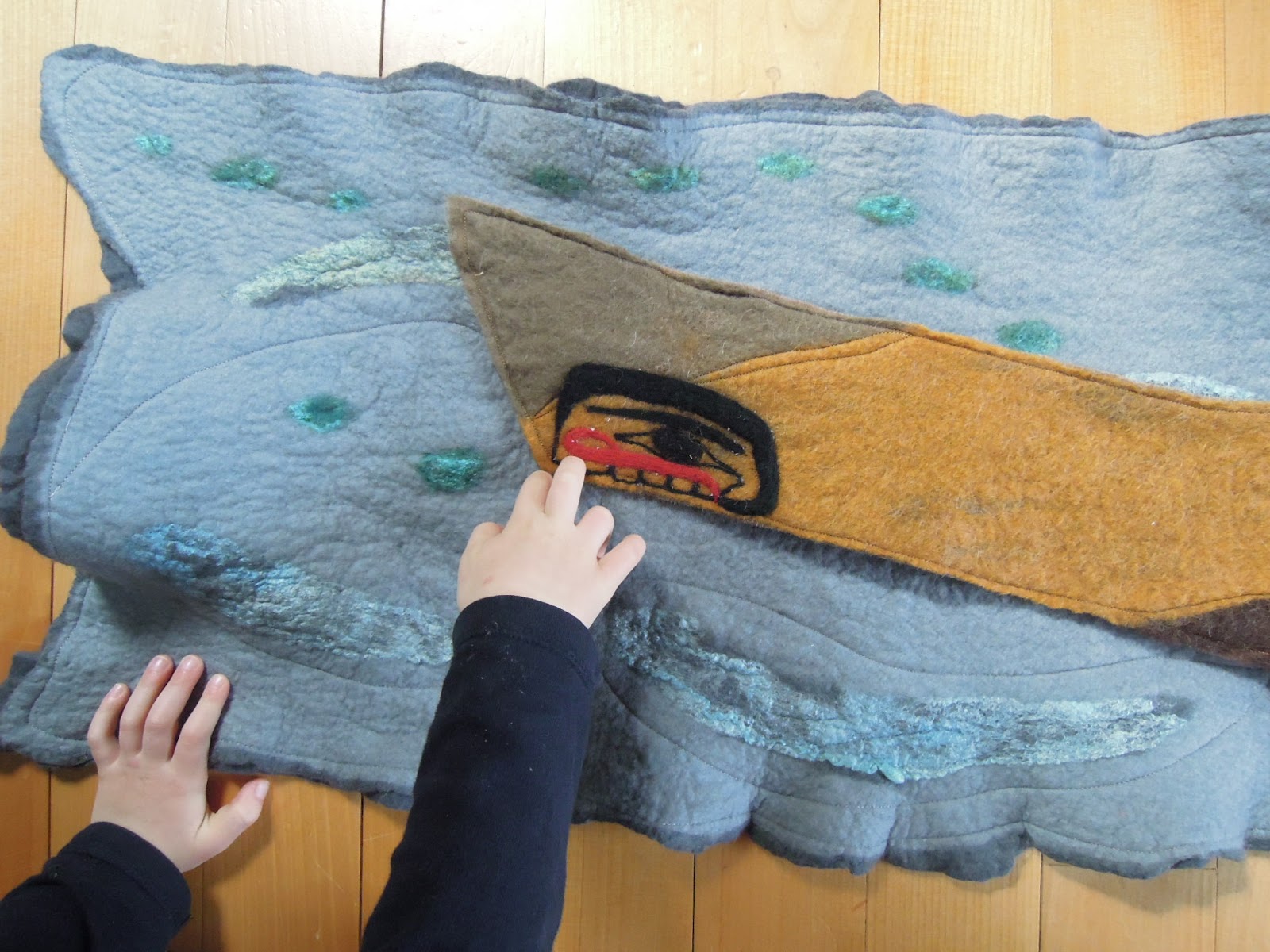 Atelier Kiki: Loo Taas Felt Canoes