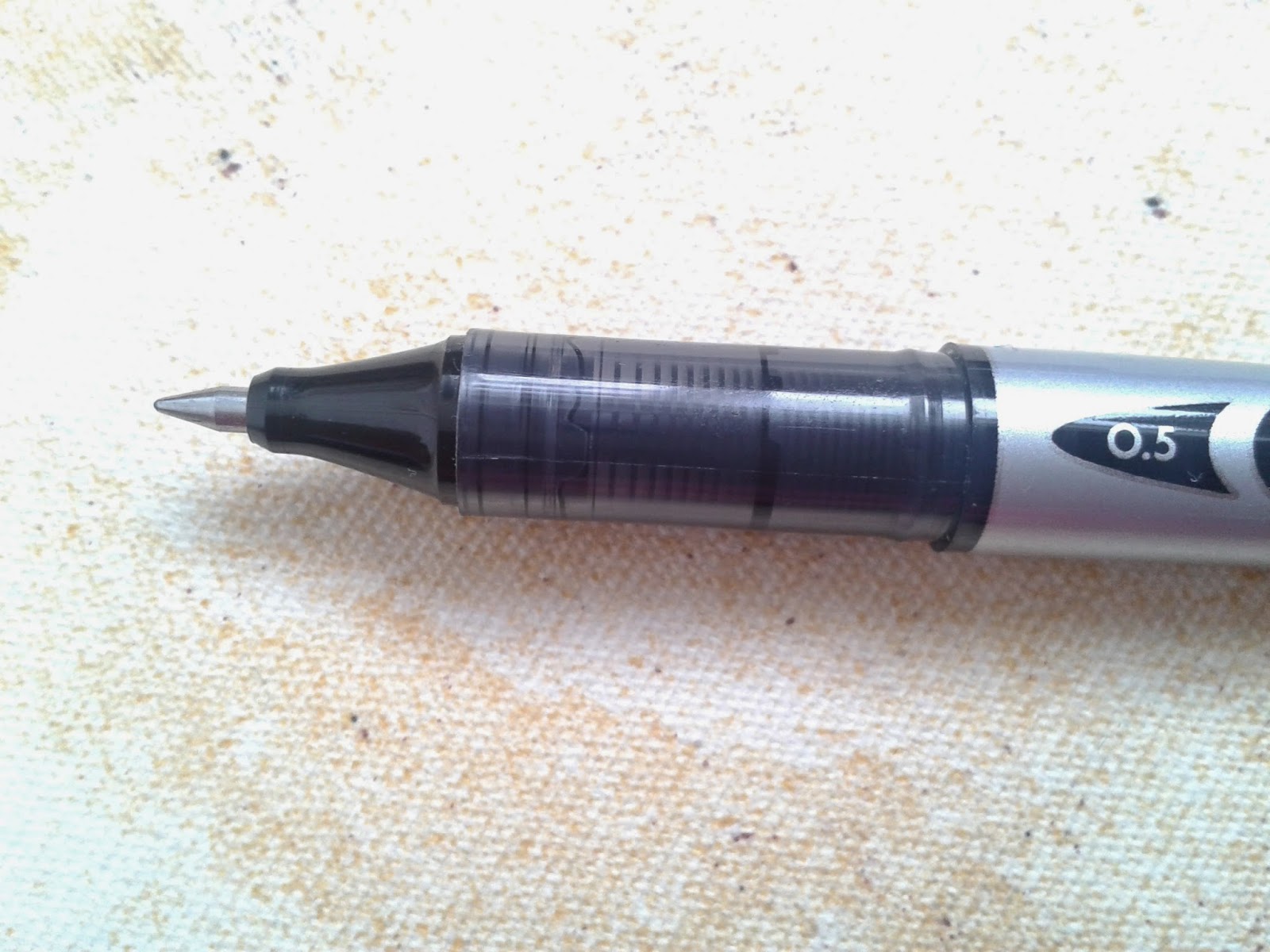 Pen Collection geekery: Zebra BE- a AX5 Arrow Tip Rollerball