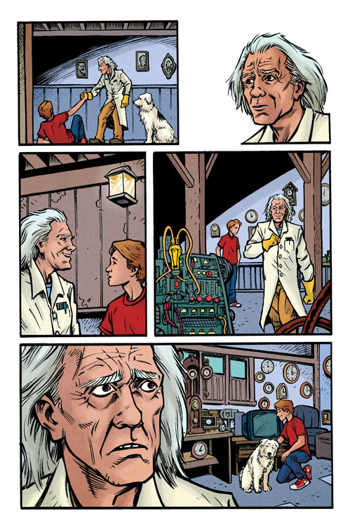 Comic Review: Back To The Future Untold Tales and Alternate Timelines #1