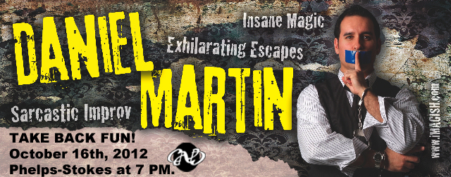 BC CAB: TAKE BACK FUN: Magician Daniel Martin