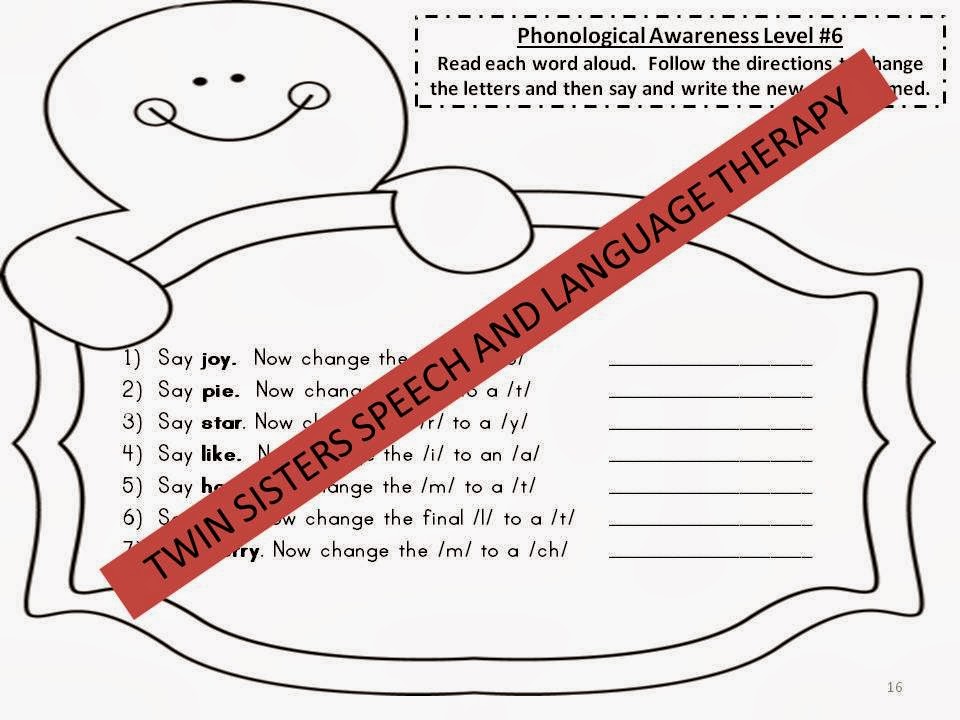 Twin Speech, Language & Literacy LLC: Christmas Phonological Awareness ...