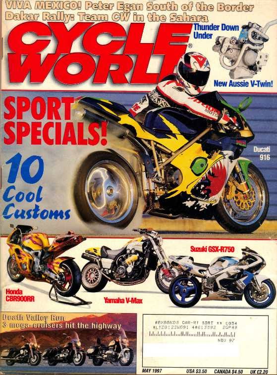 The Honda Valkyrie Pages: Cycle World Magazine - May 1997