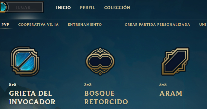 League of Legends: Modos de Juego